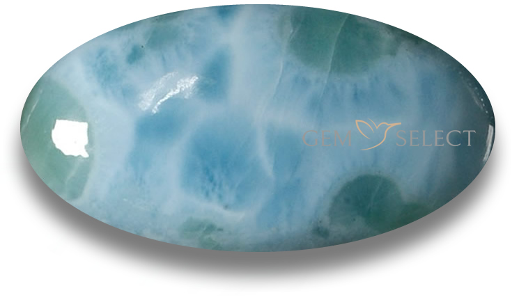 Larimar Gemstone Information - GemSelect