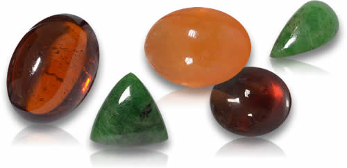 Loose Cabochon Gemstones: Natural, Oval, Round Cabochon Stones ...