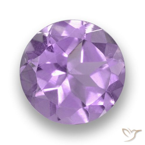 Round Amethyst Gemstones: Faceted and Cabochons in Many Colors and Sizes.