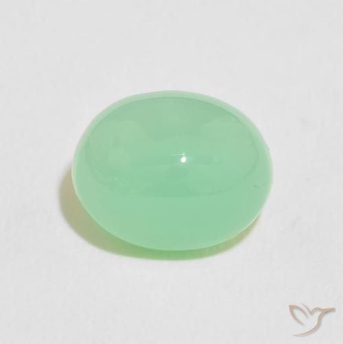 Loose Chrysoprase Gemstones: Natural, Polished, Faceted and Cabochons