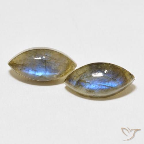 Loose Labradorite Stones - Shop Labradorite Cabochons, Faceted Gems and ...