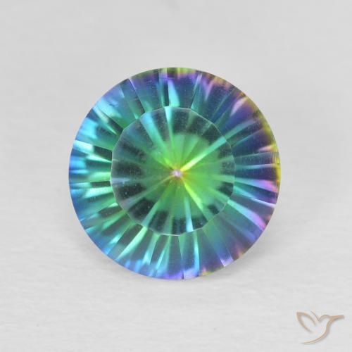 Loose Mystic Quartz – Shop Polished, Faceted Rainbow Quartz Stones for ...