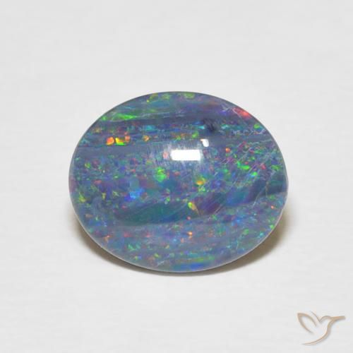 Shop Loose Opal Doublets - Handcrafted Doublet Gemstones, Black and ...