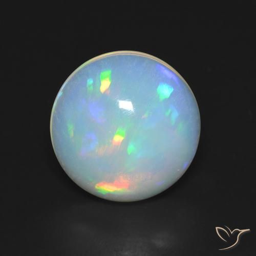 Round Opal Gemstones: Cabochons and Faceted Stones in Many Colors and ...