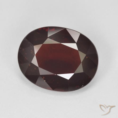 6.17 carat Oval Pyrope Garnet Gemstone | loose Certified Pyrope Garnet ...