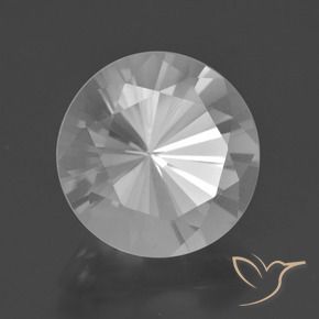 6.33 carat White Quartz Gemstone for Sale | Diamond-Cut loose Quartz ...