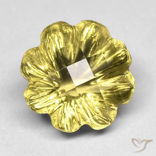 Carved Flower Gemstones