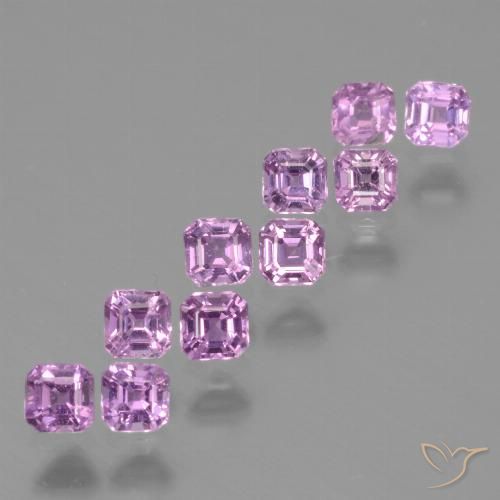 Loose Pink Sapphire Gemstones for Sale - Items in Stock | GemSelect