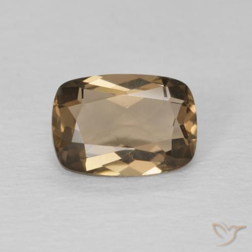 0.82 قيراطًا من الكوارتز الدخاني المقطوع على شكل وسادة | الأحجار ...