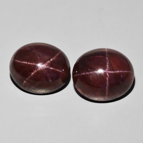 Loose Star Garnet: Natural Four-Ray and Six-Ray Star Gemstones for Jewelry
