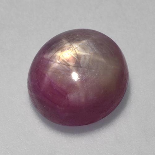 Purple Star Ruby 4.2ct Oval from Madagascar Gemstone