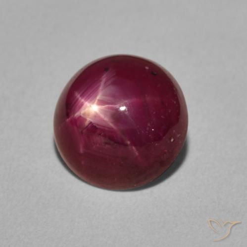 Loose Star Ruby 4.18ct Medium Purple Star Ruby Gemstone for Sale ...