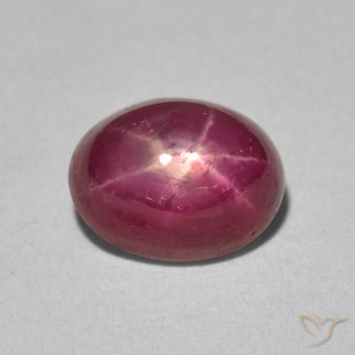 3.42 carat Oval Cut Star Ruby | loose Certified Gemstone from ...