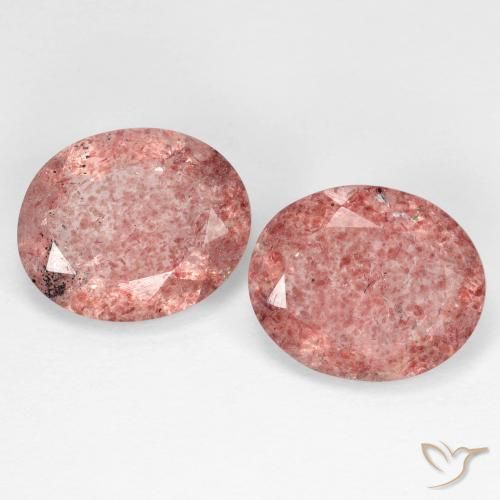 Loose Strawberry Quartz for Sale - In Stock, ready to Ship | GemSelect