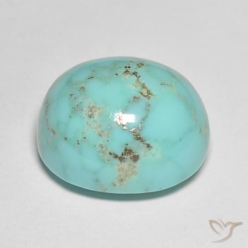Loose Turquoise 18.73ct Buish Green Turquoise Gemstone for Sale ...