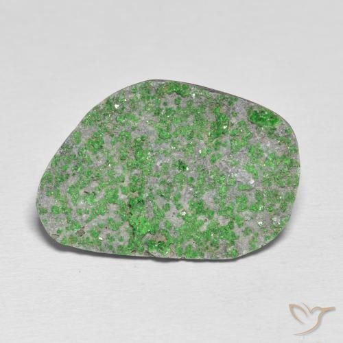 Shop Loose Uvarovite Garnet Drusy | Druzy Gems for Custom Jewelry and ...