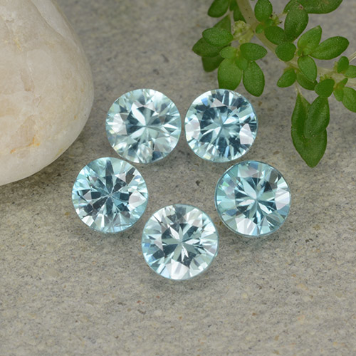Blue Zircon for Sale - Large Online Selection | GemSelect
