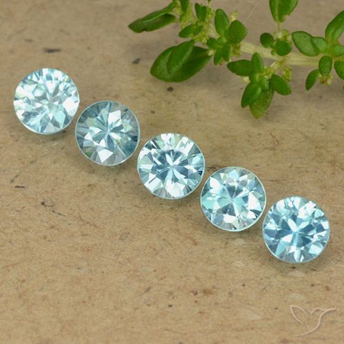 Blue Zircon for Sale - Large Online Selection | GemSelect