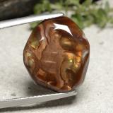 Fire Agate Gemstone Information - GemSelect