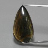 Hawk's Eye: Hawk's Eye Quartz Gemstone & Jewelry Information - GemSelect