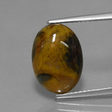 Pietersite Gemstone and Jewelry Information: Multicolor Pietersite ...