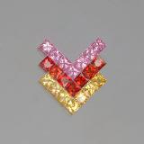 Princess-Cut Gemstones