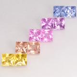 Princess-Cut Gemstones