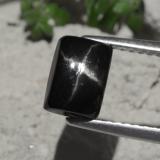 Star Diopside; Phenomenal Black Star of India Gemstone: GemSe;ect