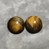 Tiger's Eye Gemstones; Chatoyant Tiger's Eye Quartz Information - GemSelect