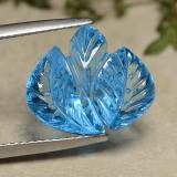 Carved Flower Gem Jewelry